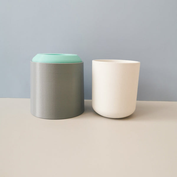 Aurum Silicone Pot Mould (Large) I Lemoulds Silicone Moulds